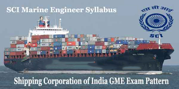 SCI Graduate Marine Engineer Previous Year Question Papers