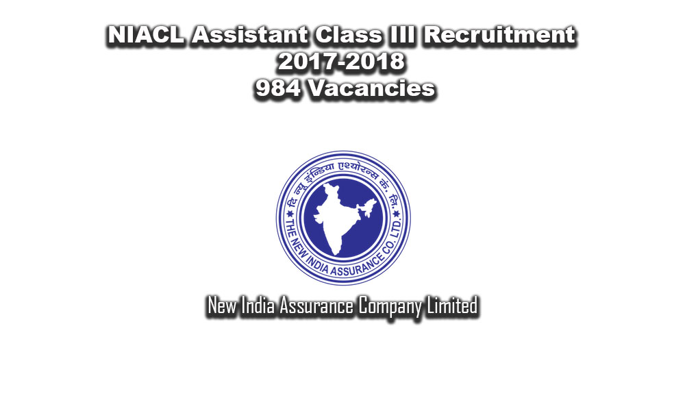 NIACL Assistant Class III Solved Previous Year Question Papers