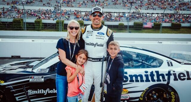 Aric Almirola (NASCAR Driver) Married Janice Almirola In North Carolina