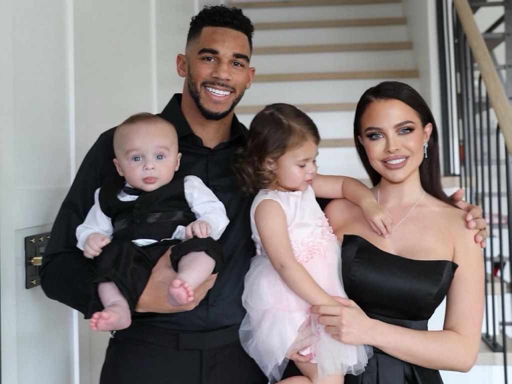 Kensington Ava Kane And Iverson Frank Kane Are Evander Kane's Kids