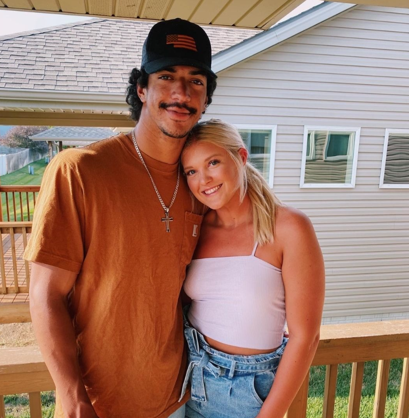 Nicklin Hames (Volleyball player) Boyfriend Chris Hickman Is A Nebraska ...