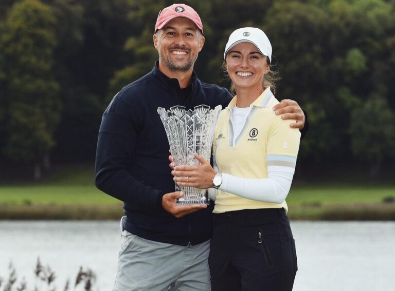 Who Is Sean Davison (Klara Spilkova Boyfriend)? He Often Caddie For Her ...