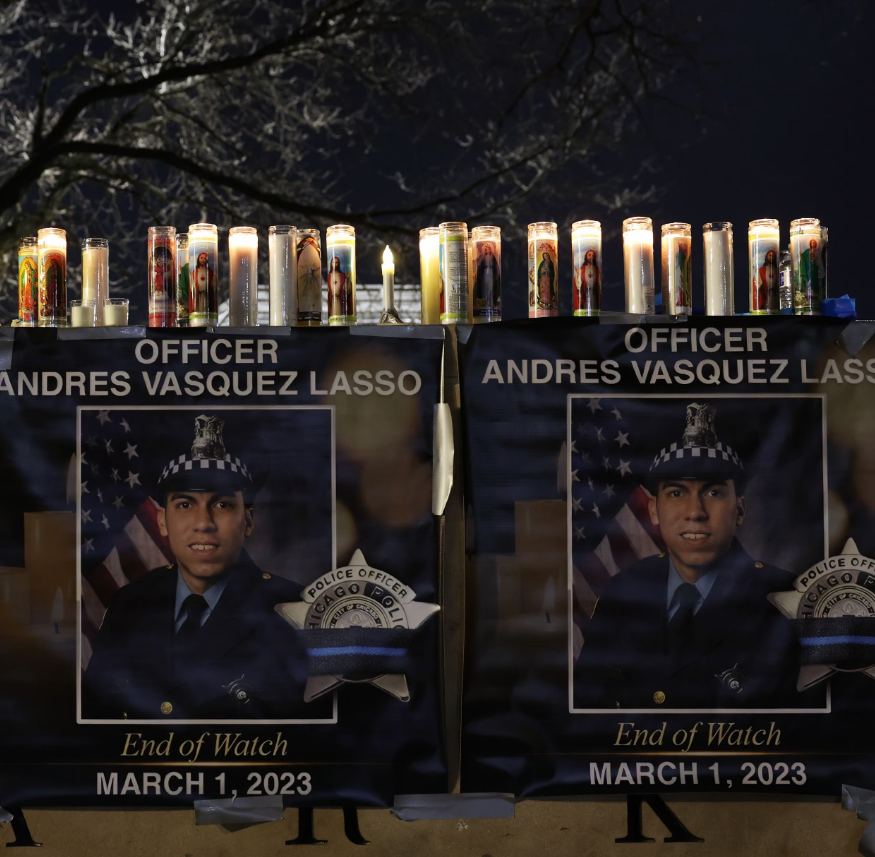 Andres Vasquez Lasso: Chicago Police Officer Shot and Killed by Suspect ...
