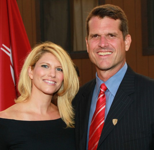 Jim Harbaugh: Wife Sarah Feuerborn Harbaugh, Family, Bio, Wiki, Age ...