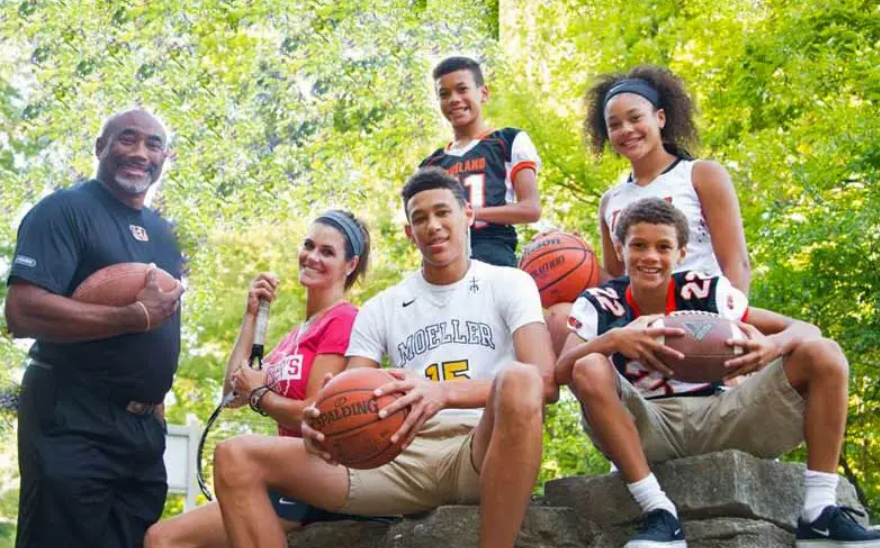 Jonathan Hayes Wife Kristi Kinne Hayes And His Athletic Family