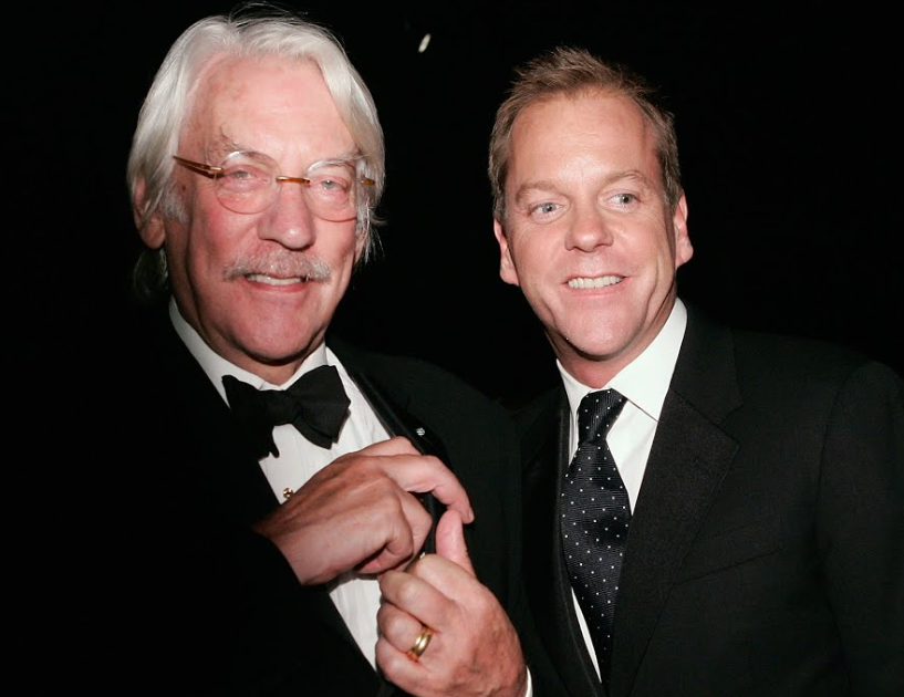 Kiefer and Donald Sutherland: Separated by Decades, Connected by Blood