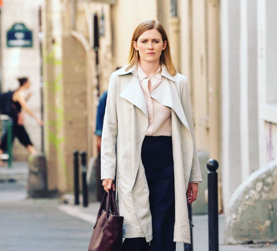 Mireille Enos Talks Pregnancy, Parenting, and Partner Alan Ruck