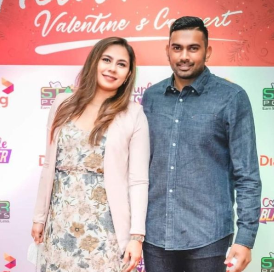 Unveiling the Mystery: Who is Sandrine Pereira, the Stunning Wife of Bhanuka Rajapaksa?