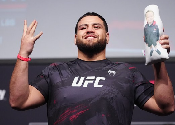 Is UFC Star Tai Tuivasa Working for Domino? Shocks Fans with His Pizza ...