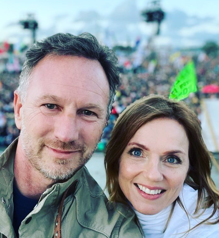 Who Is Geri Halliwell? Meet Christian Horner's Musician Wife, Meeting ...