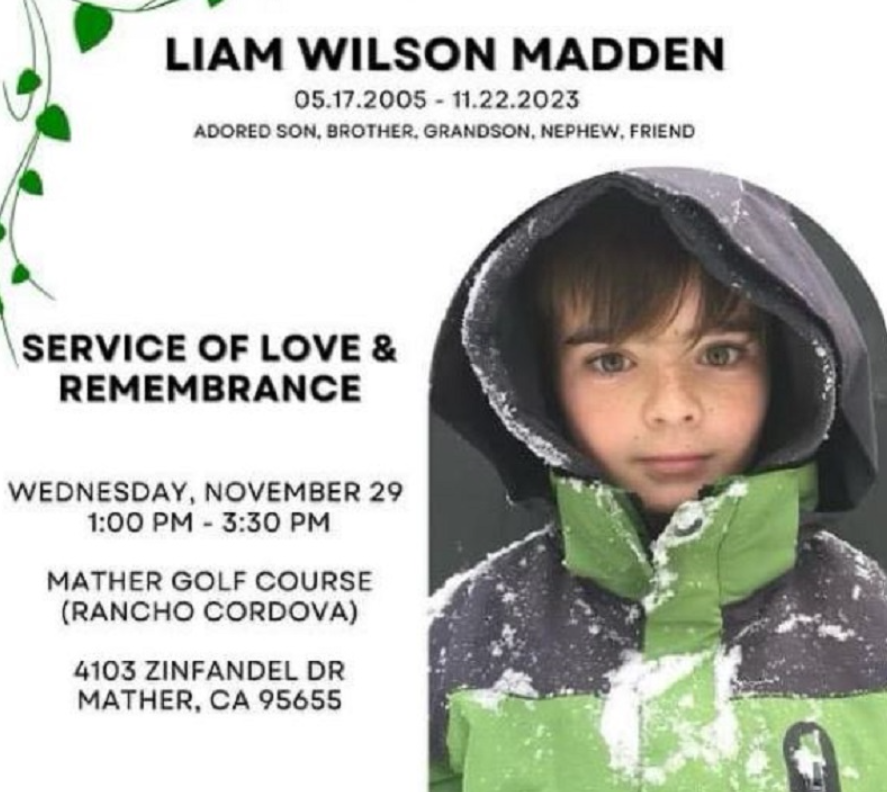 Liam Wilson Madden Obituary: Accident Linked To Death, Family And Friends Mourns The Loss