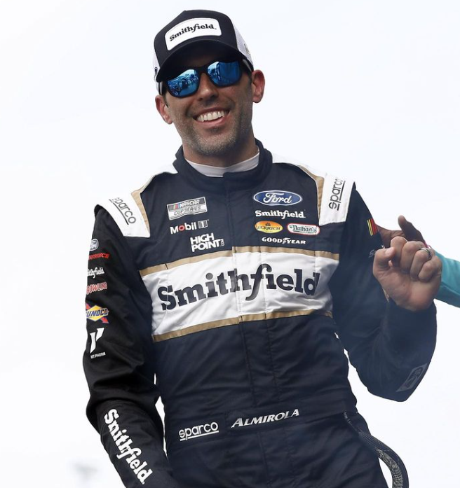 Bond Beyond Racing: Aric Almirola's Heartfelt Connection with Joe Gibbs ...