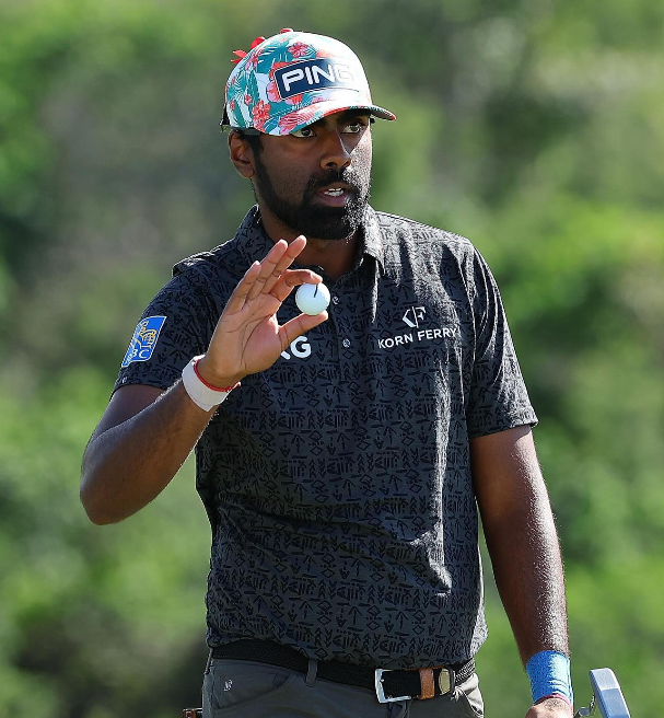 Ace Golfer Sahith Theegala Throws Ceremonial Pitch at Minute Maid Park ...
