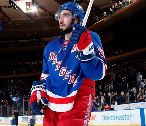 Isaiah Hartenstein Wears Mika Zibanejad Sweater as Knicks Gear Up for ...