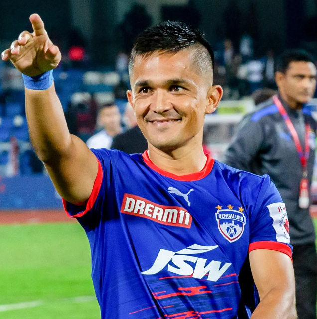 Sunil Chhetri's (Footballer) Triumph: Battling the Burden with a Smile