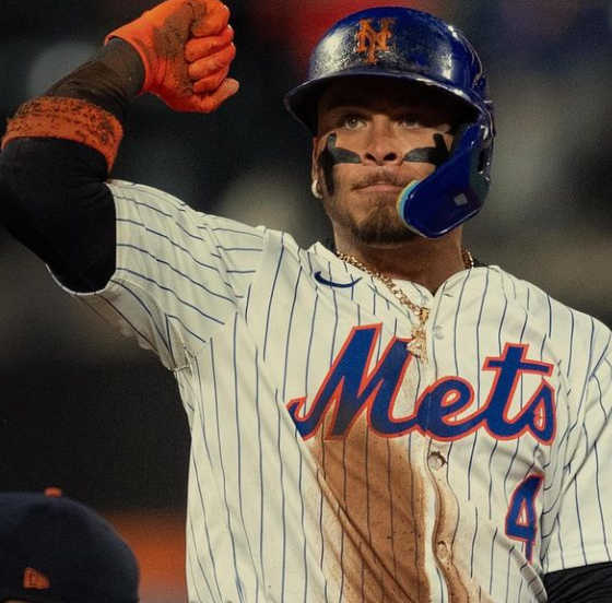 Francisco Alvarez Outduels Mets Teammate for First Career Triple in Win ...