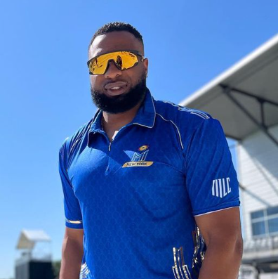 Kieron Pollard's Wild Celebration After Dismissing Andre Russell in ...