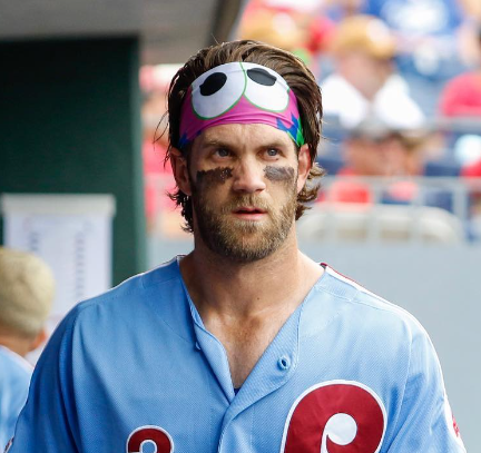 Chase Utley on Bryce Harper: 'He’s Got the Phillie Phanatic on His ...