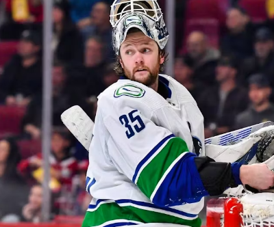 NHL Fans Puzzled by Thatcher Demko's Inclusion in Top 10 Goalie Rankings