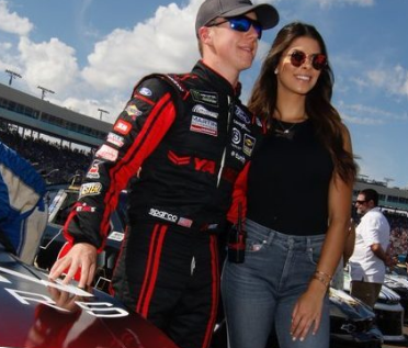 John Hunter Nemechek’s Wife Taylor Rocks the Track in a Fashion-Forward Mini Dress