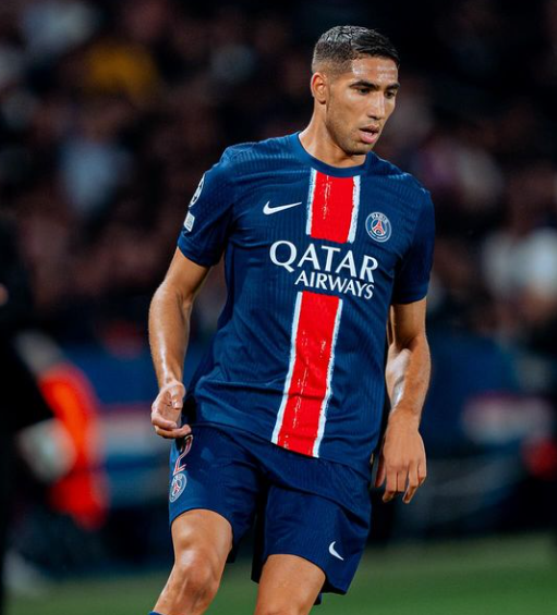 PSG Star Hakimi’s Unique Take on the Messi and Ronaldo Rivalry