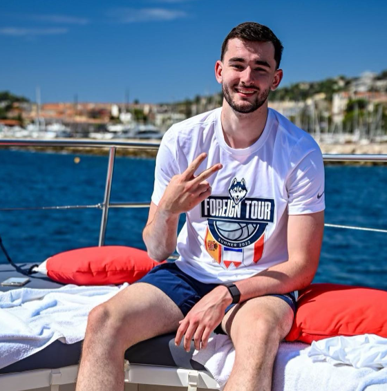 Alex Karaban Explains His Loyalty to UConn in a Candid Interview