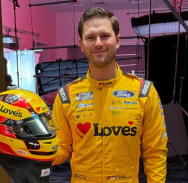 Todd Gilliland's Wife Marissa Gilliland Stuns in Elegant Black Off ...