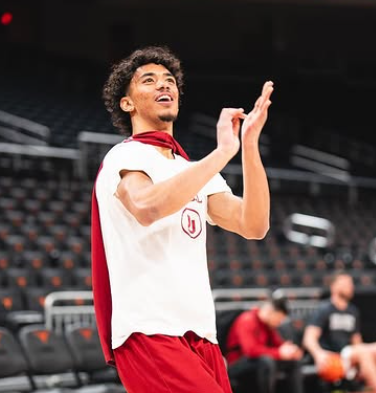 Cougars Teammates Playfully Roast Milos Uzan After His Sweet 16 Heroics