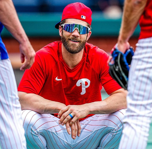 Bryce Harper's Wife Shares Adorable Moment of Son Krew Cheering Dad’s ...