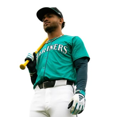 Julio Rodriguez Takes a Sentimental Swing at His Childhood Marvel Obsession